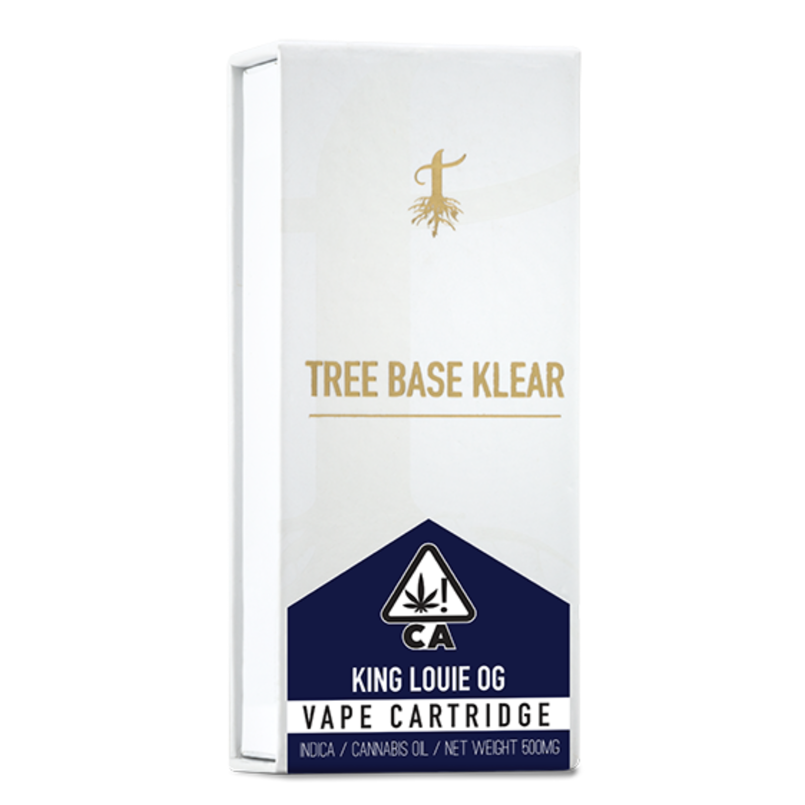 TREE BASE KLEAR: TREE BASE KLEAR King Louis OG Vape Cartridge 500mg | Leafly